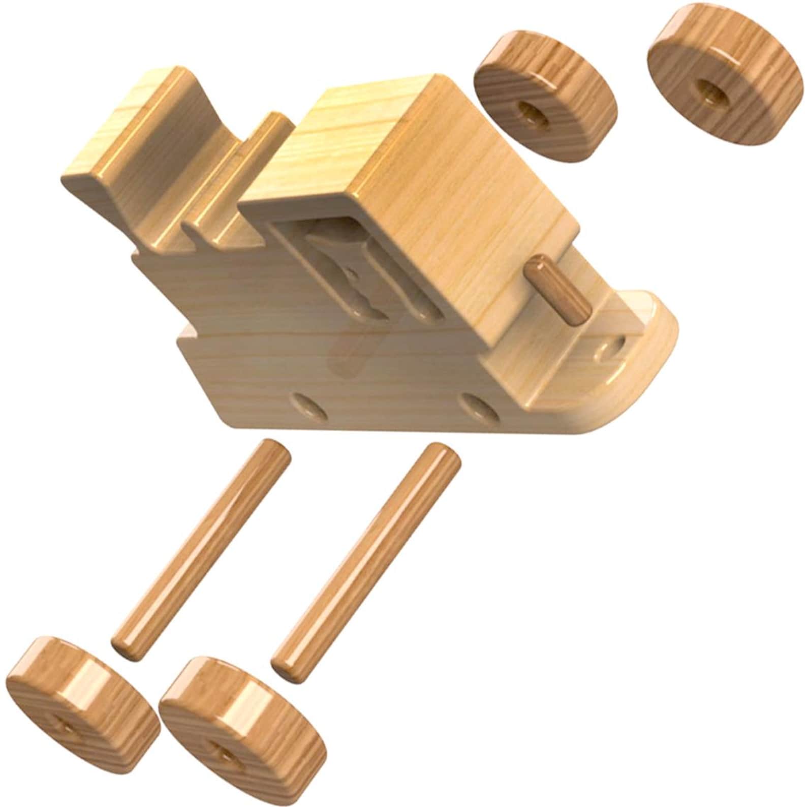 Wood Toy Plan Easy Basics Happy-go-lucky Train PDF Download - Etsy