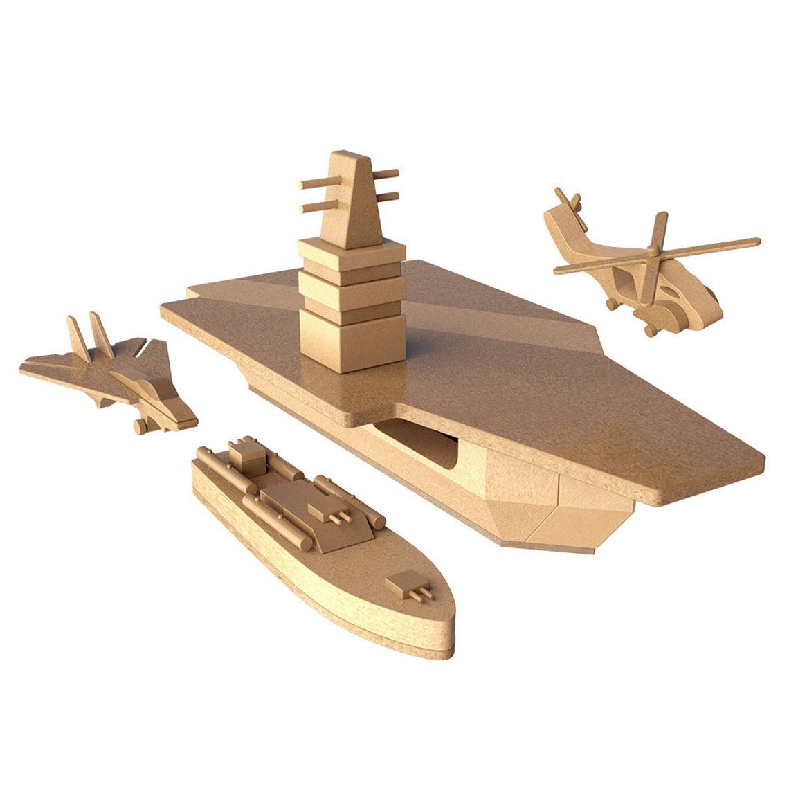 Wood Toy Plan Easy Basics Top Gun Aircraft Carrier PDF - Etsy Canada