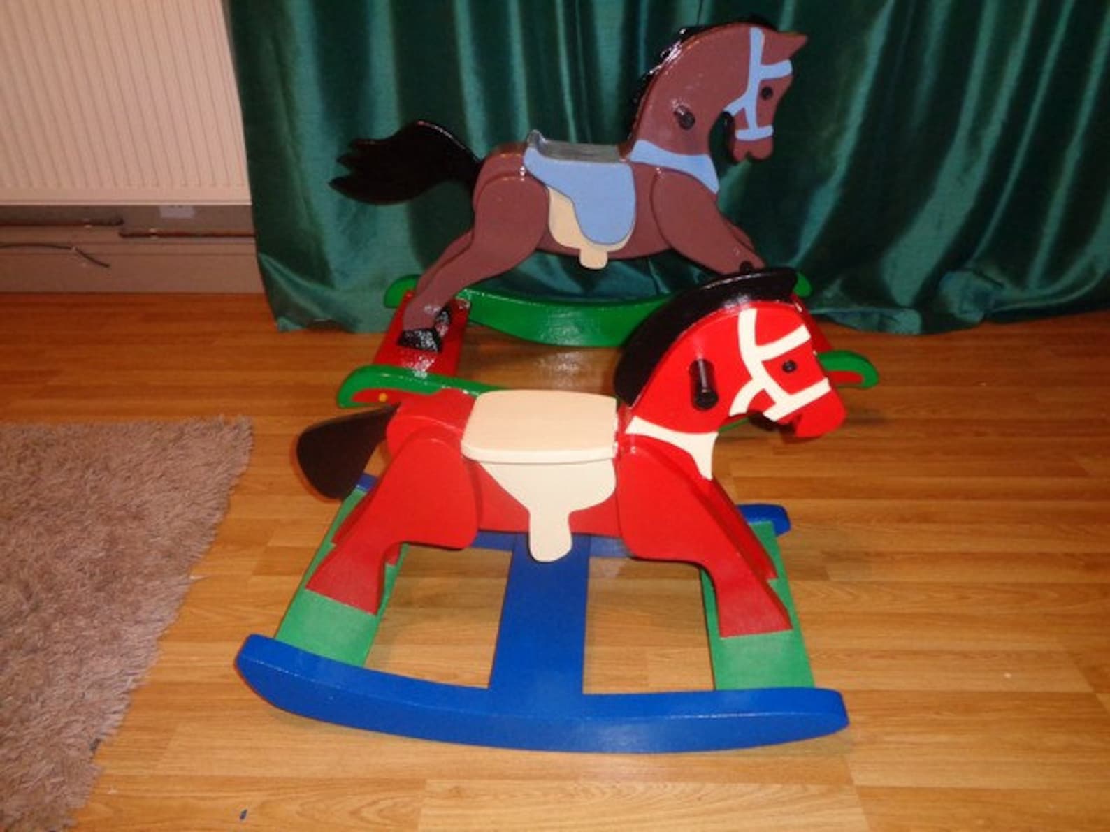 Antique 1890 Rocking Horse Quick N' Easy Heirloom - Etsy