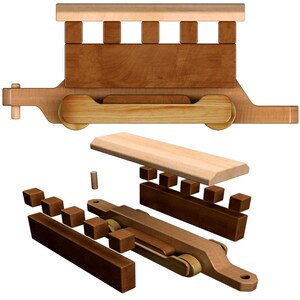 San Francisco 1920 Wood Toy Train Wood Toy Plans & Patterns (PDF ...