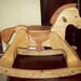 Antique 1890 Rocking Horse Quick N' Easy Heirloom Rocking Horse Wood ...