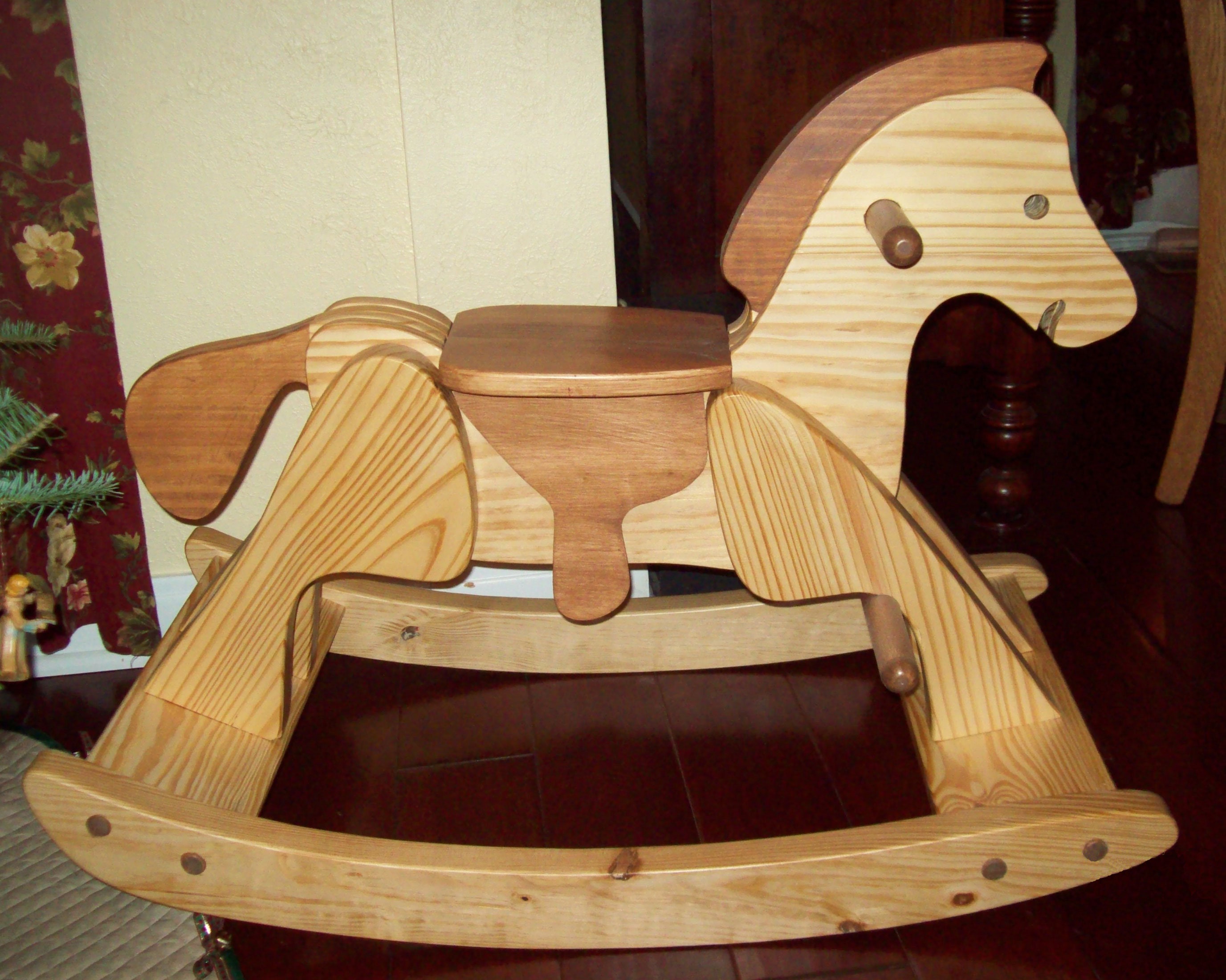 Antique 1890 Rocking Horse Quick n' Easy Heirloom | Etsy