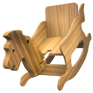 Circa 1964 Classic Baby Rocker Wood Toy Plans & Patterns (PDF Download ...