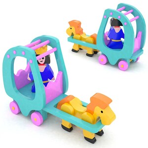 Happy Days Castle & Royals Play Set (PDF Download) - Etsy