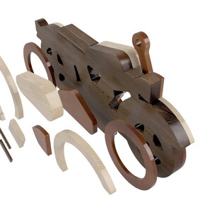 The Big Easy Rocking Motorcycle Wood Toy Plans & Patterns PDF - Etsy