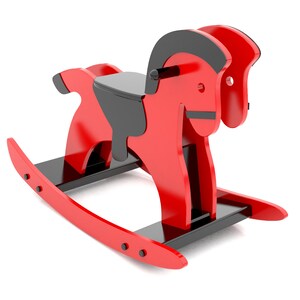 Pony Rocker Scandinavia Wood Toy Plans & Patterns PDF - Etsy