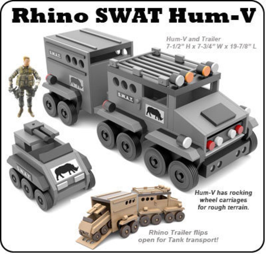 Table Saw Magic Rhino SWAT Hum-v PDF Download - Etsy