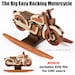 Rocking Motorcycle Wood Toy Plans & Patterns (PDF Download + SVG File ...