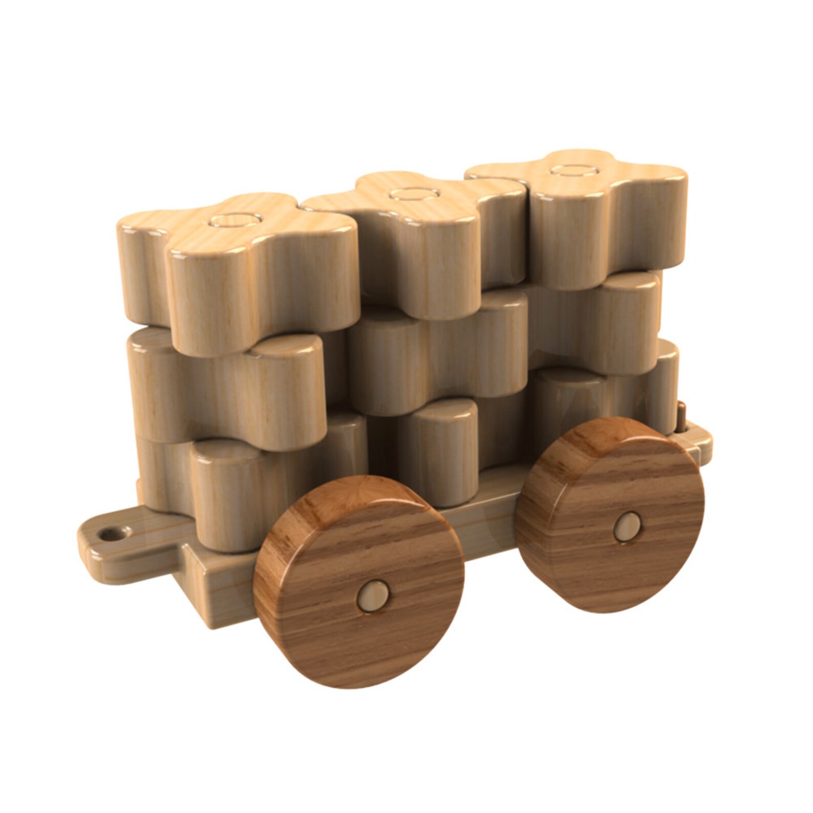 Wood Toy Plan Easy Basics Skill Building Puzzle Train PDF | Etsy