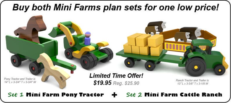 Set 1 2 Mini Farms Special Offer 2 PDF Downloads - Etsy