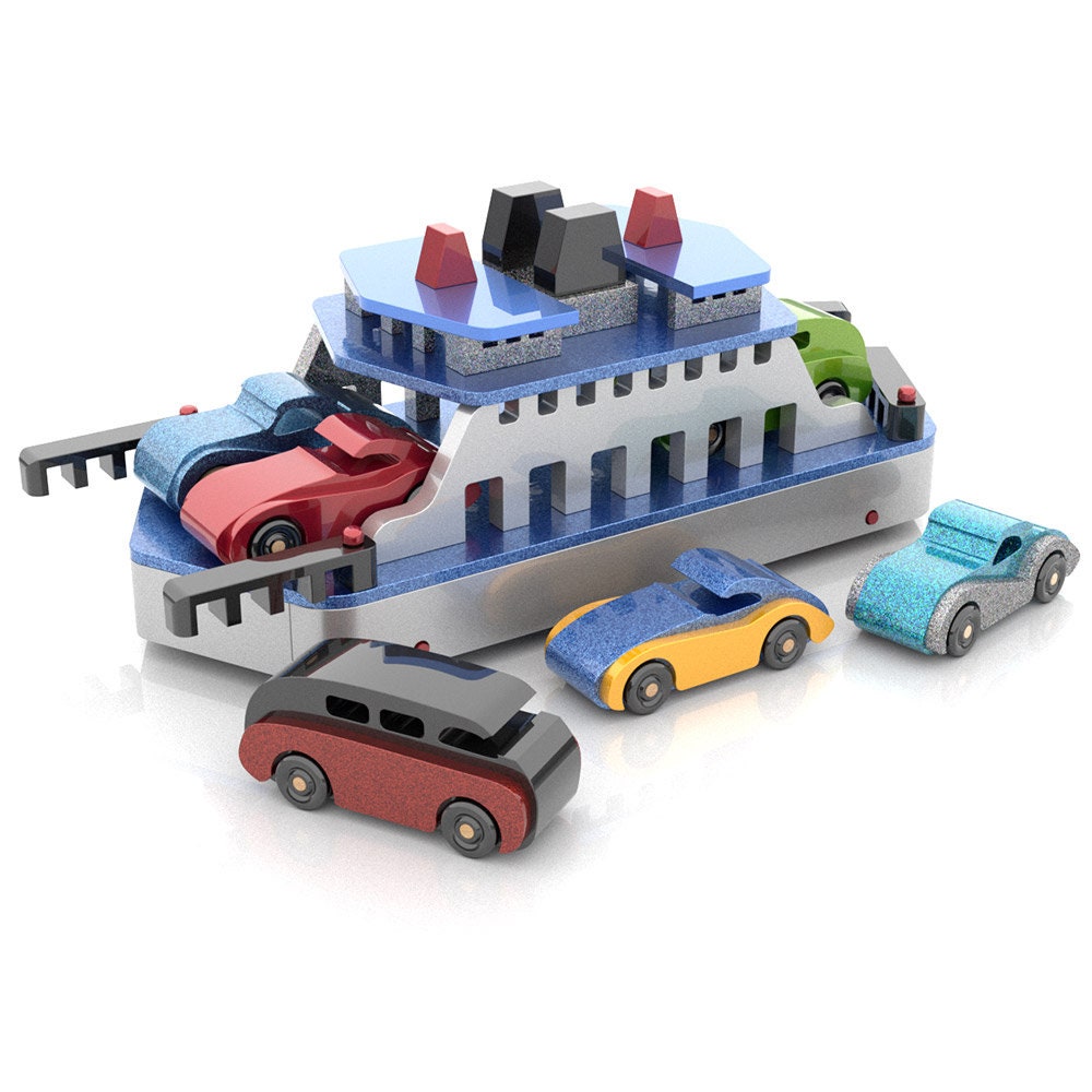 Famous Washington State Ferry Wood Toy Plans & Patterns (PDF Download ...