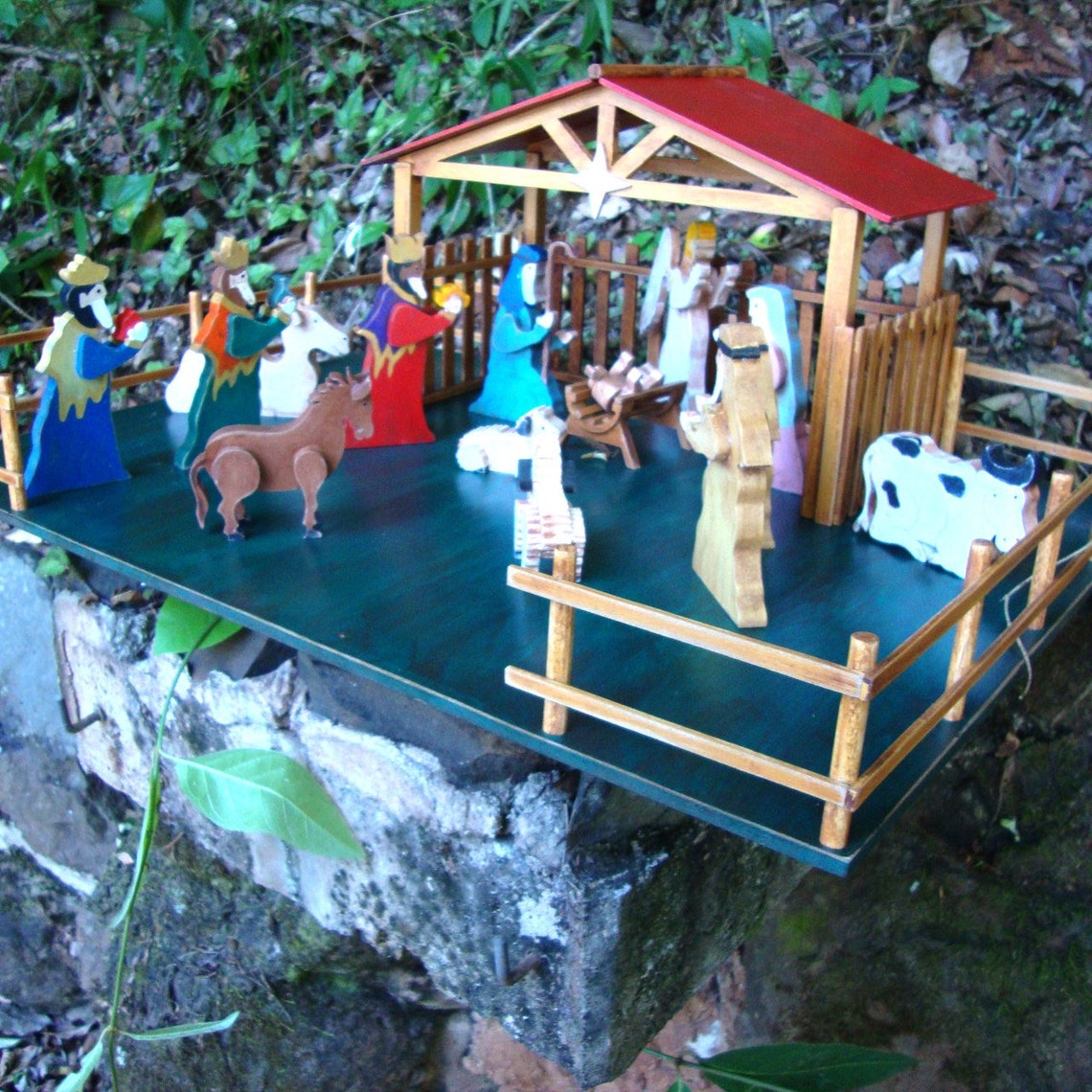 Brazilian Christmas Nativity Wood Toy Plans & Patterns PDF - Etsy
