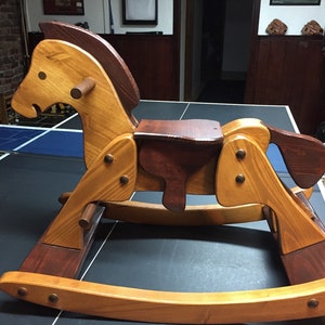 Antique 1890 Rocking Horse Quick N' Easy Heirloom - Etsy