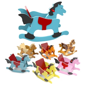 Circa 1964 Classic Baby Rocker Wood Toy Plans & Patterns (PDF Download ...