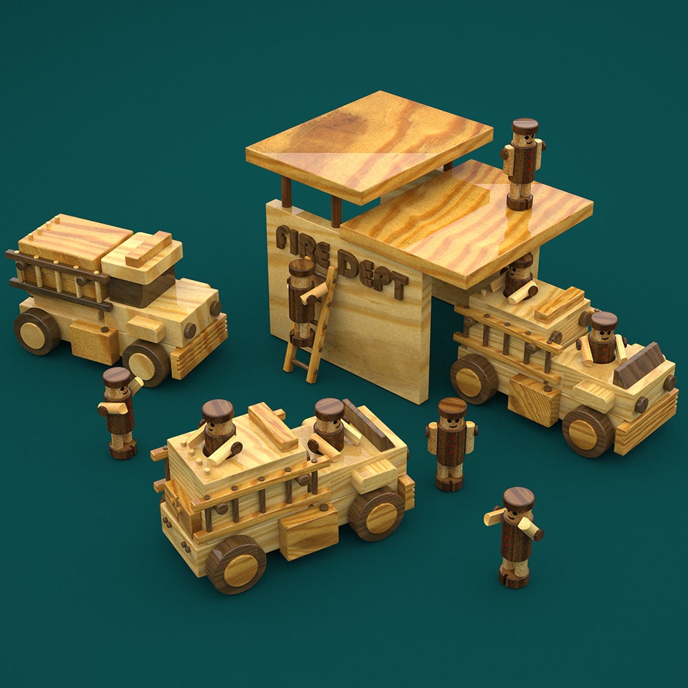 Build Big Toy Trucks for Table Saws Wood Toy Plans & Patterns (PDF ...