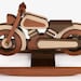 Rocking Motorcycle Wood Toy Plans & Patterns (PDF Download + SVG File ...