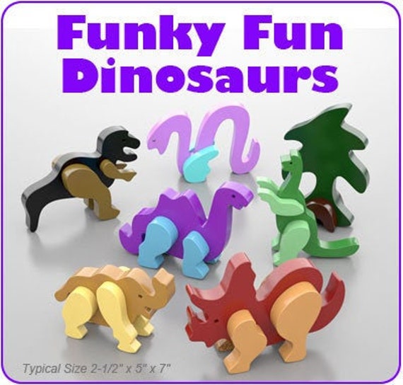 Funky Fun Dinosaurs PDF Download - Etsy