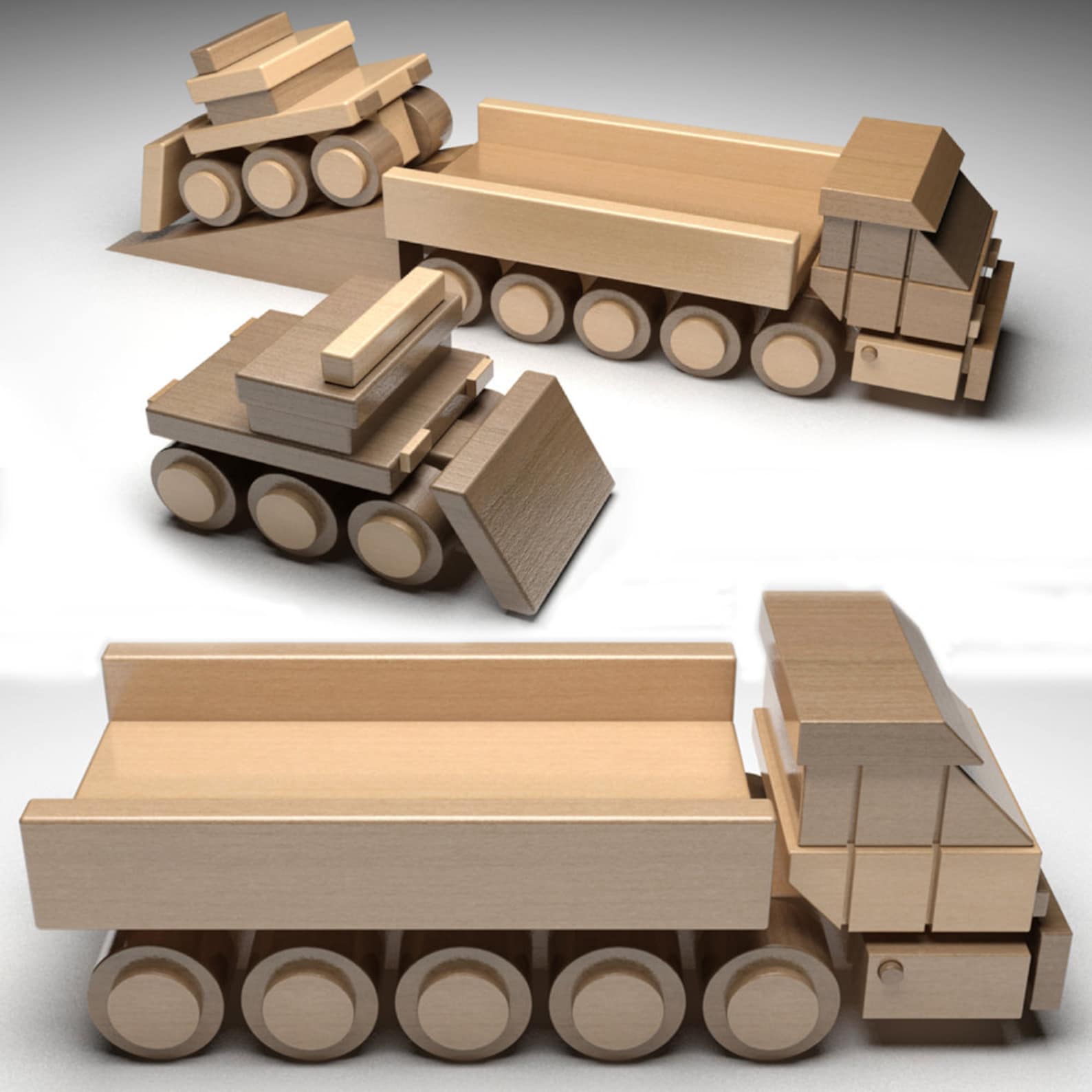 Table Saw Magic Super Hauler Wood Toy Plans & Patterns (PDF Download ...