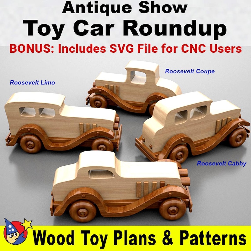 Toy Car Patterns for Cnc - Etsy
