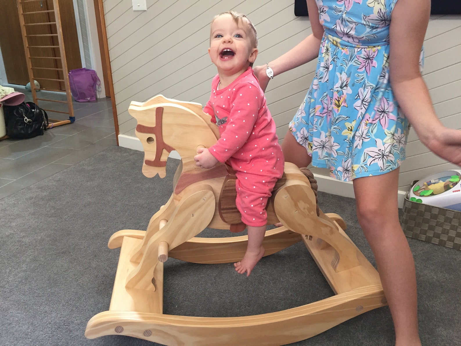 Antique 1890 Rocking Horse Quick n' Easy Heirloom | Etsy