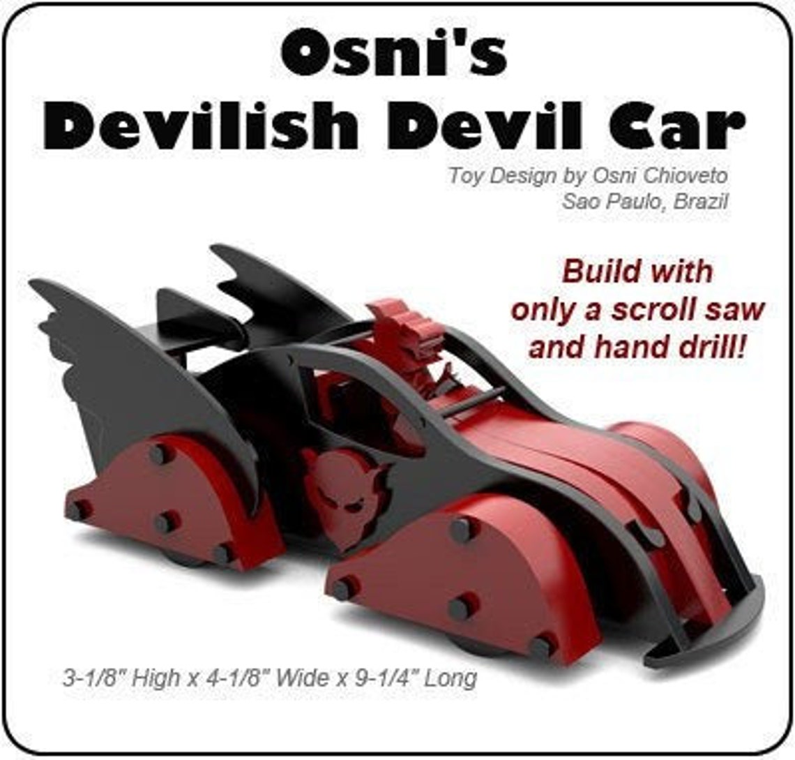 Osni's Devilish Devil Car PDF Download | Etsy