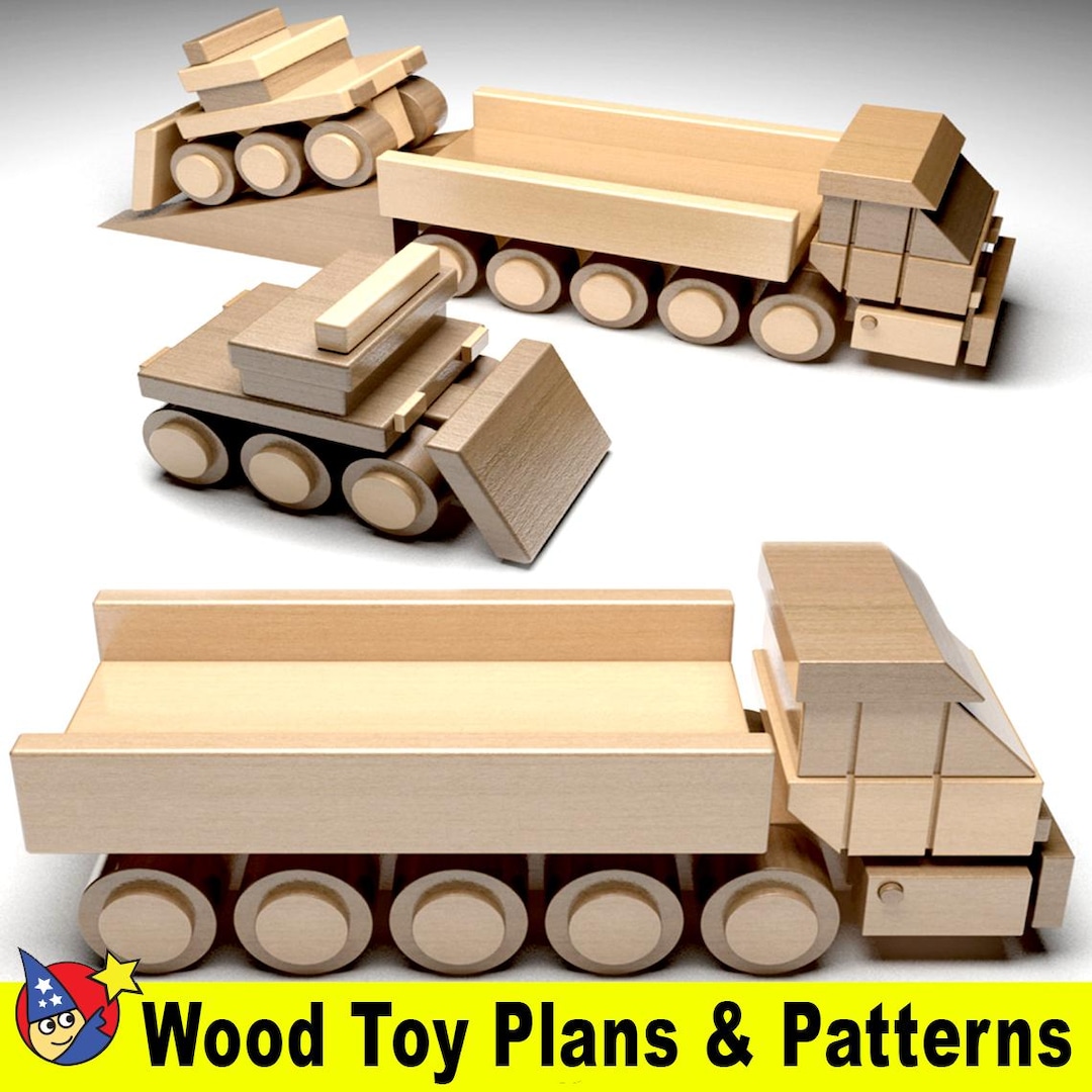 Table Saw Magic Super Hauler Wood Toy Plans & Patterns (PDF Download ...