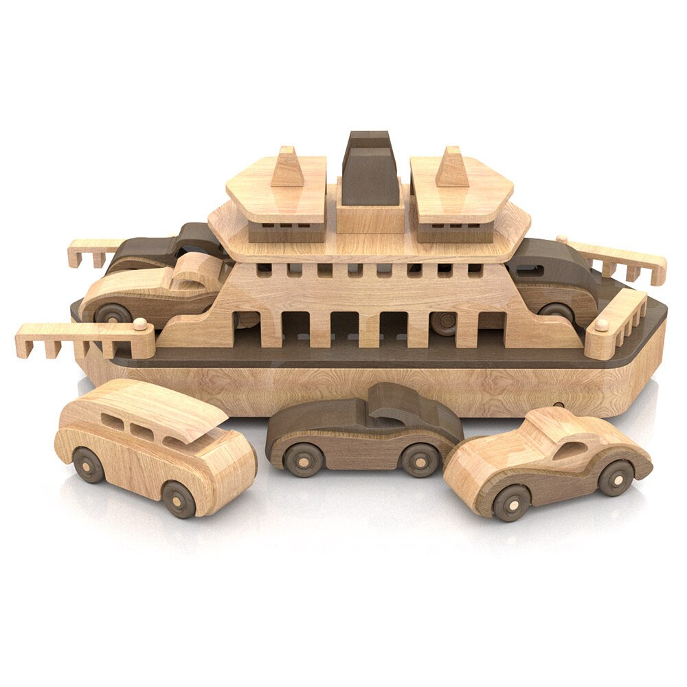 Famous Washington State Ferry Wood Toy Plans & Patterns (PDF Download ...