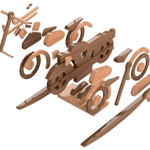 The Big Easy Rocking Motorcycle Wood Toy Plans & Patterns (PDF Download ...