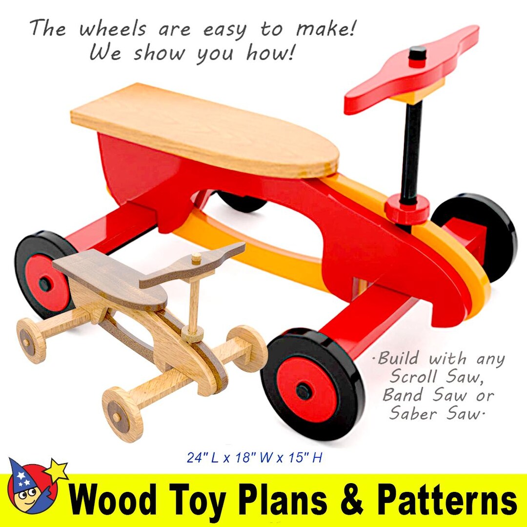 Quick & Easy Red Rocket Ryder (PDF Download) - Etsy