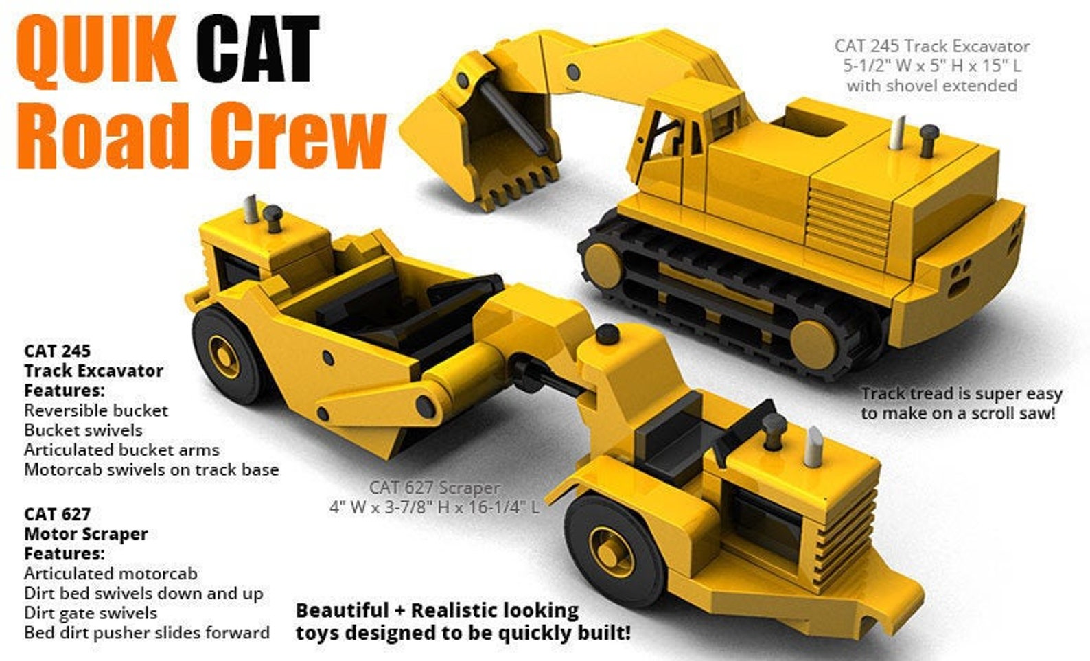 Quik CAT Road Crew 2 PDF Downloads - Etsy