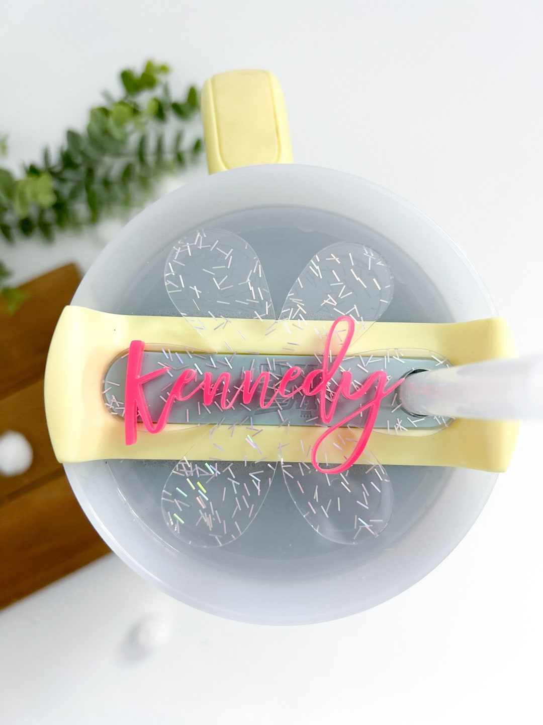 Flower Stanley Topper Stanley Topper Tumbler Topper Personalized ...