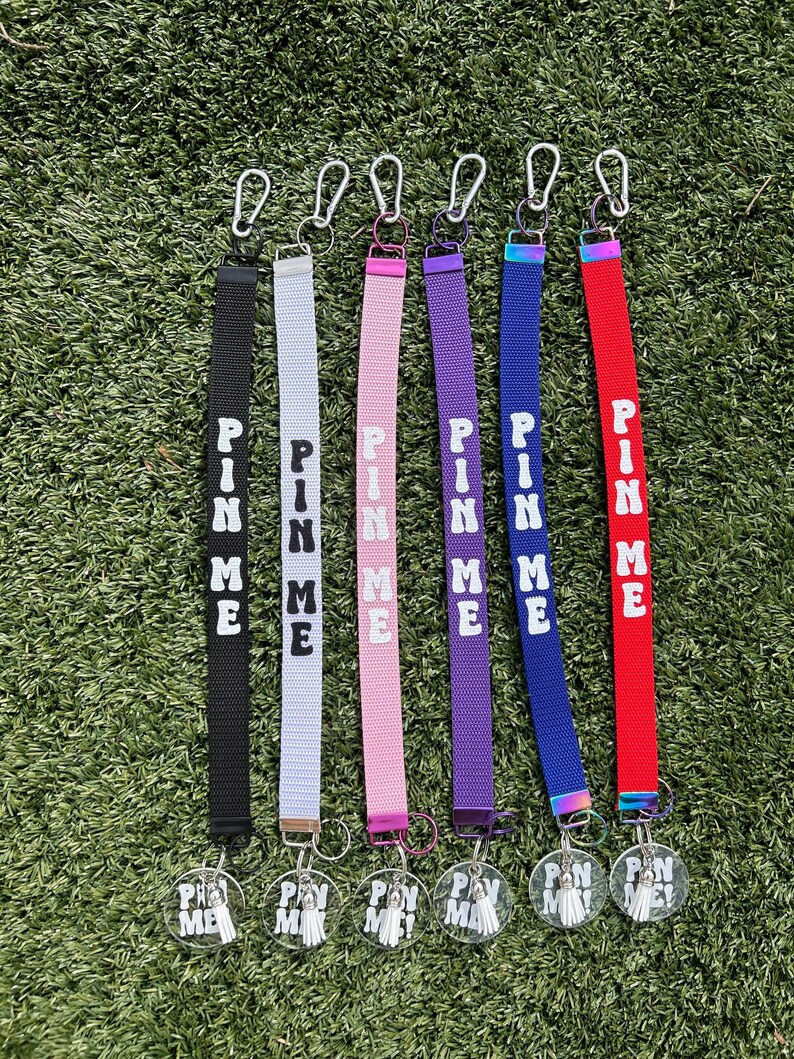 Pin Me Lanyard - Cheerleading Competition Lanyard - Cheerleading Spirit ...