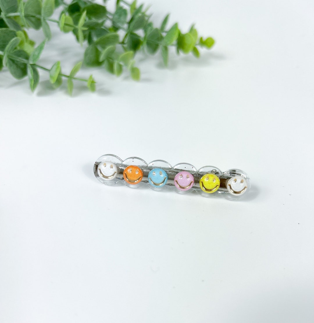 Smiley Face Hair Clips | Barrettes and Clips | Hair Accessory ...
