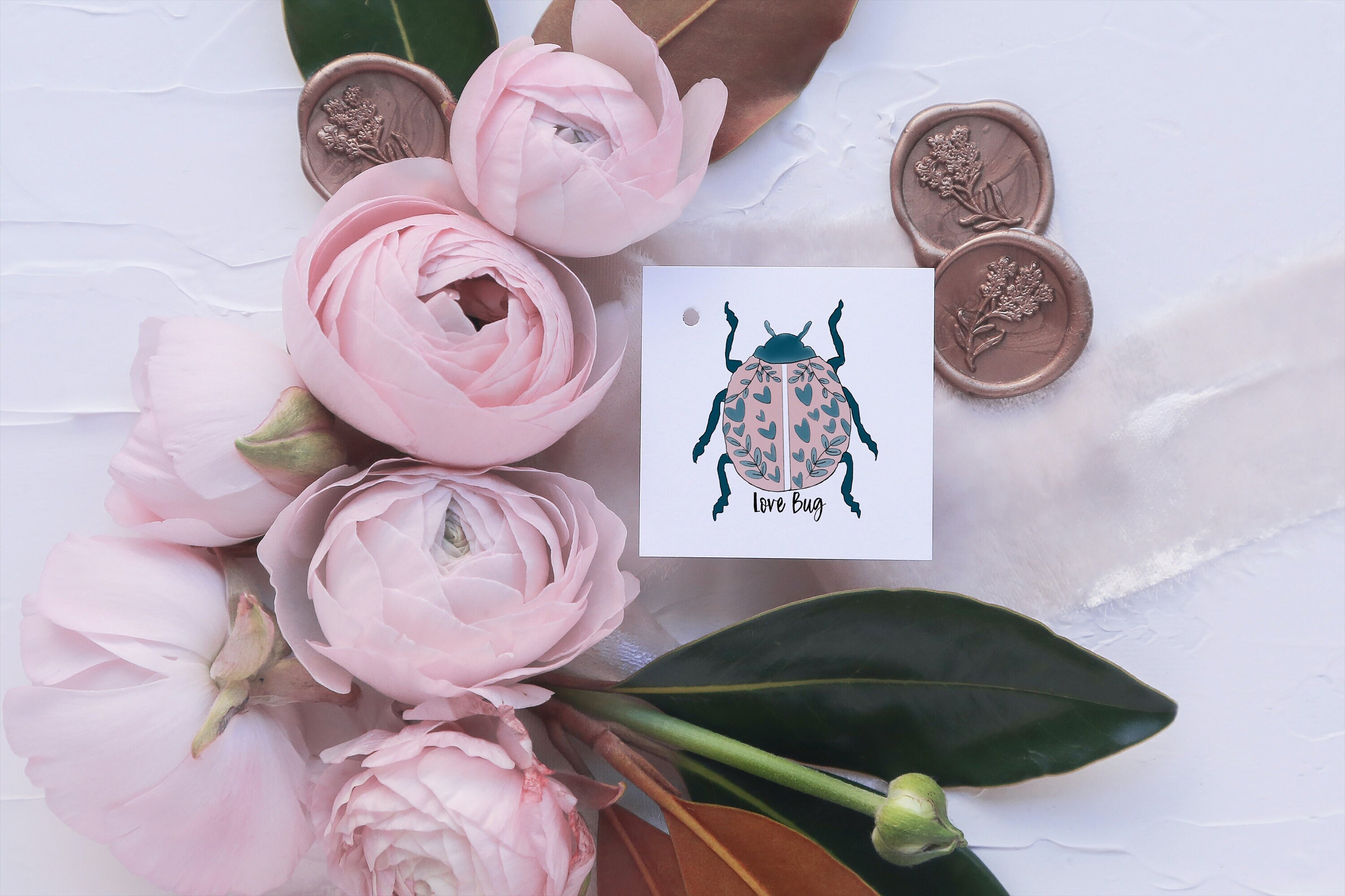 Ladybug “love Bug” Digital JPEG, PNG - Etsy