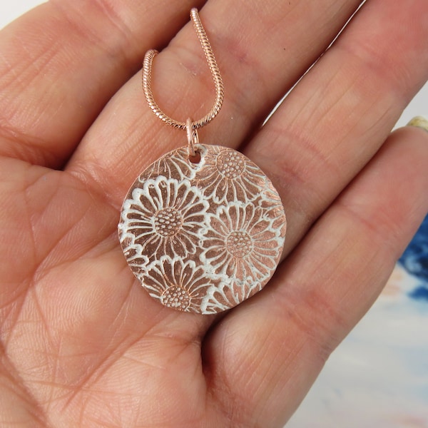 Enamel Pendant - Etsy