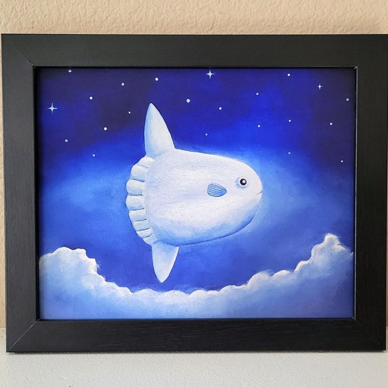 Sunfish Painting - Etsy