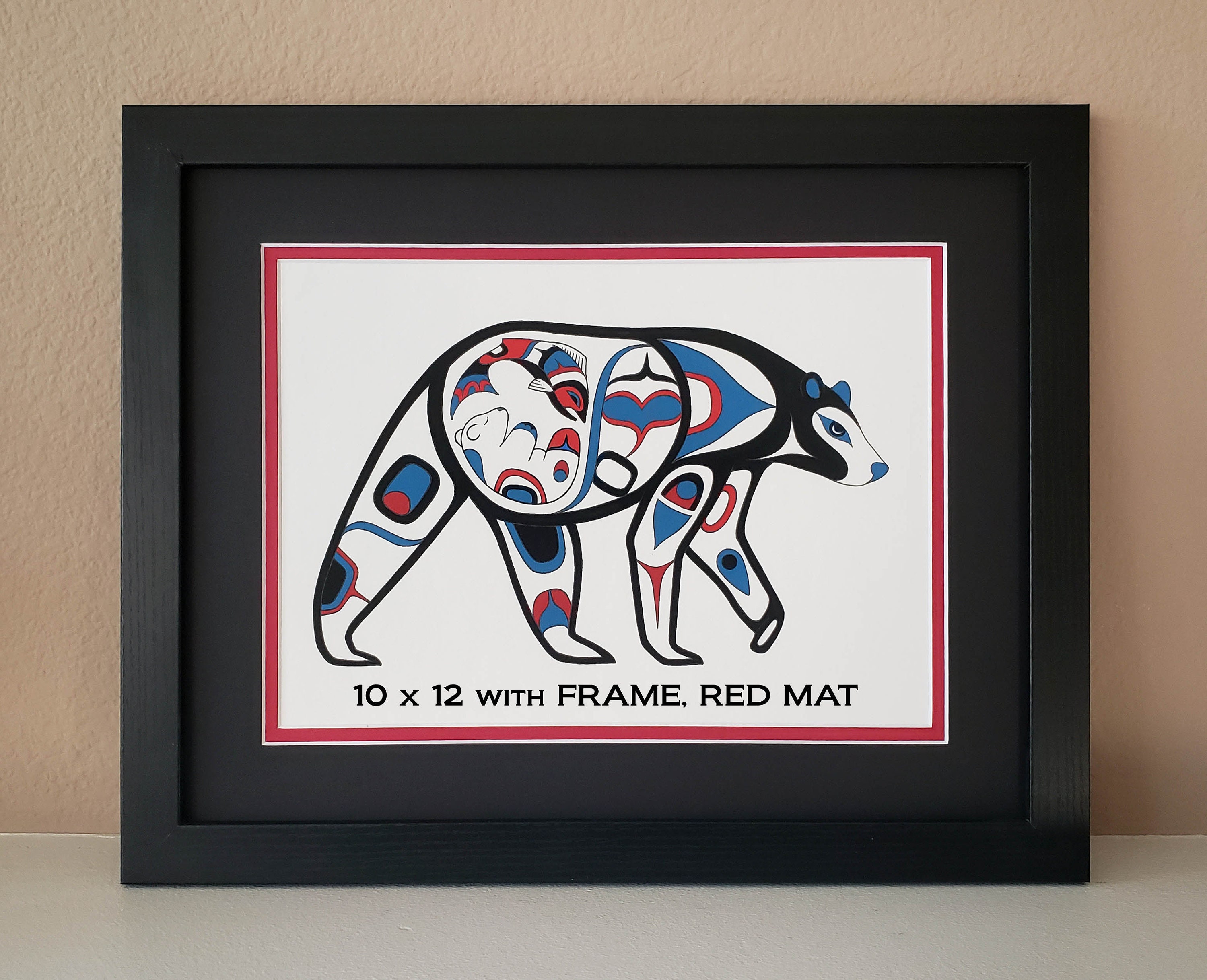 Pacific Northwest Native American Art Bear