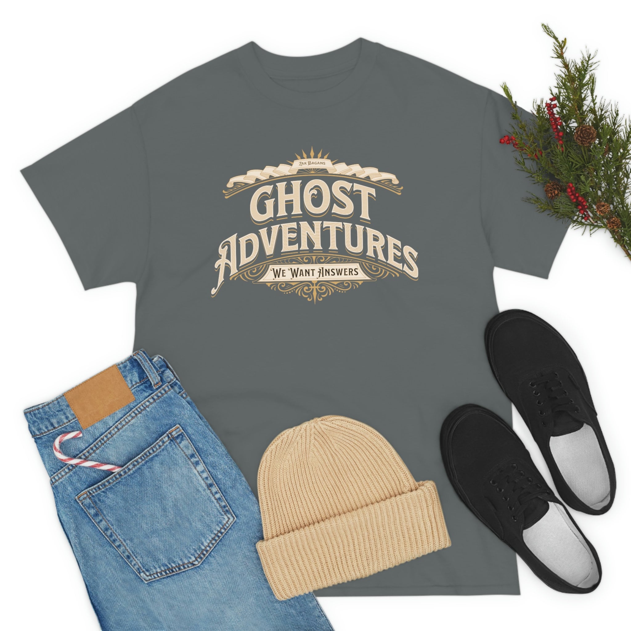 Retro Gold Ghost Adventures T-shirt Ghost Hunter Ghost Hunting I Zak ...