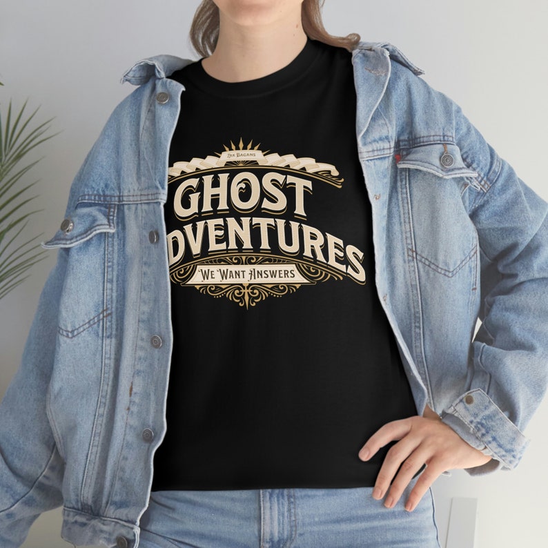 Retro Gold Ghost Adventures T-shirt Ghost Hunter Ghost Hunting I Zak ...