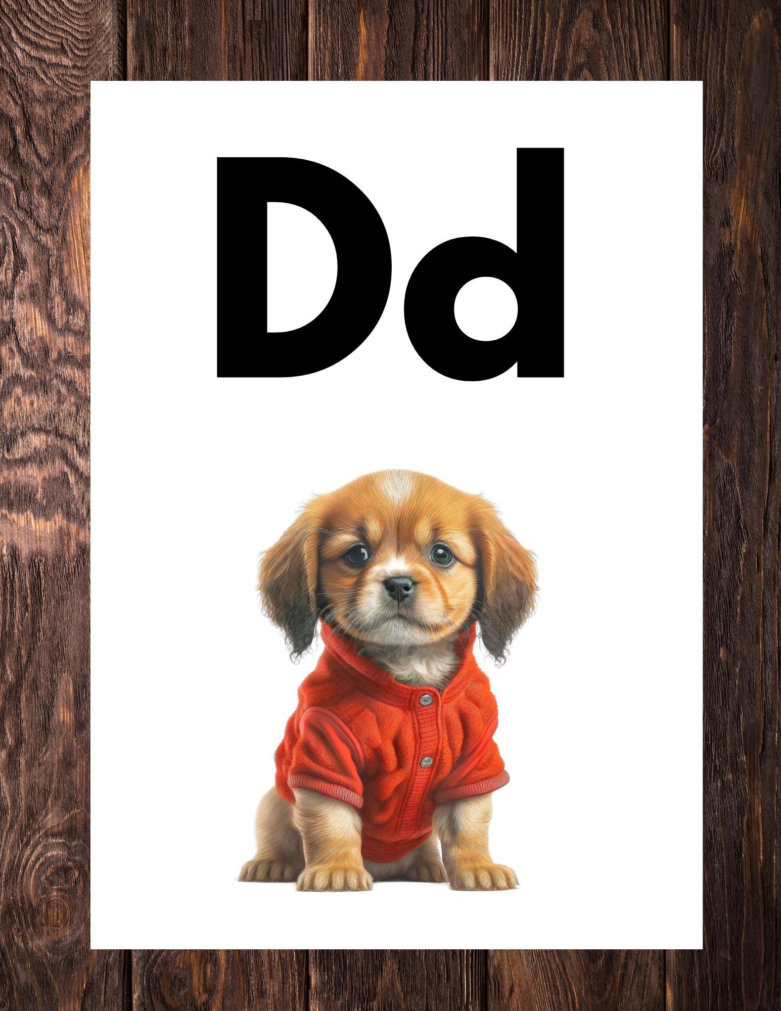 Animal ABC Flash Cards for Kids - Phonics Learning Tool - Print at Home ...