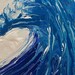 Big Wave - Acrylic Paint - Poster Print - Etsy
