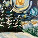 January Snow- Acrylic Paint - Original Art - Etsy