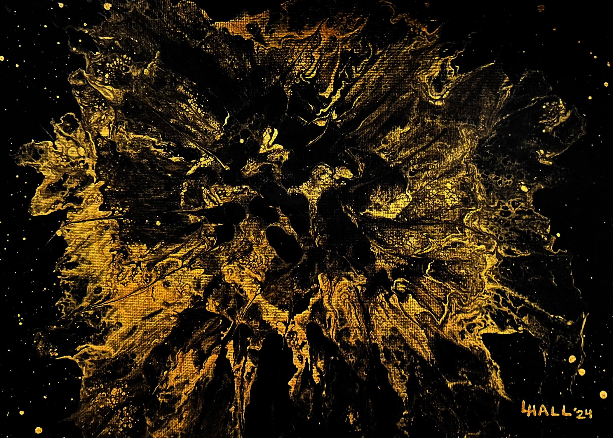 Supernova - Acrylic Painting - Poster Print or Sticker - Etsy