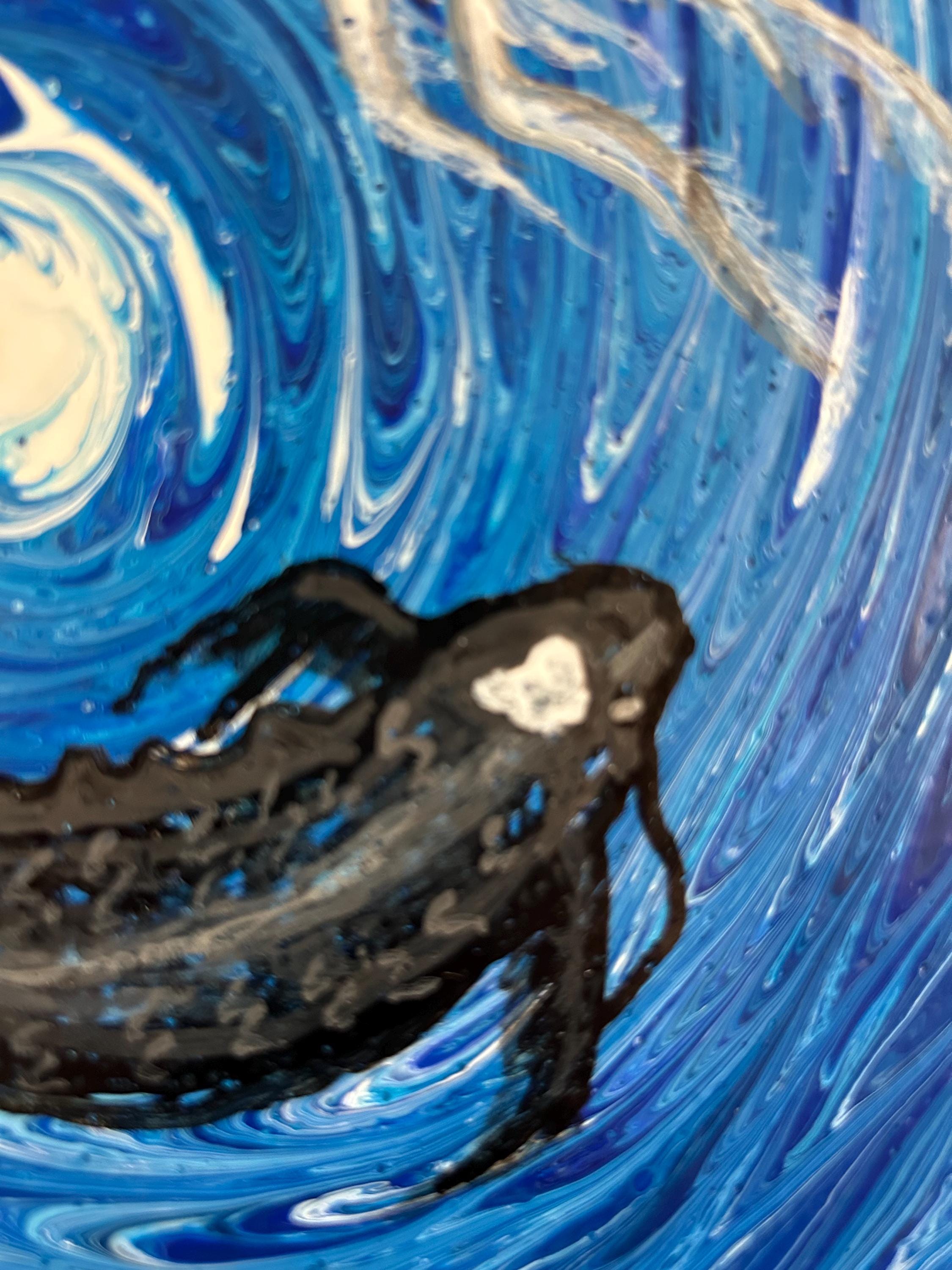 Push and Pull - Koi Fish - Acrylic Painting - Original Art - Etsy