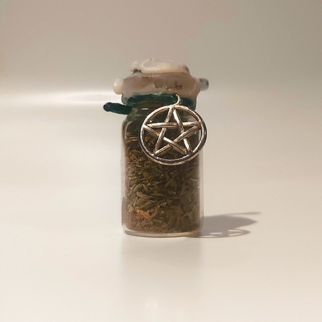 Mini Good Luck Witch Spell Jar - Etsy