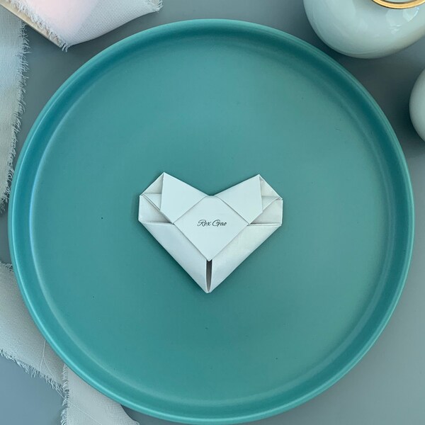 Origami Place Card - Etsy