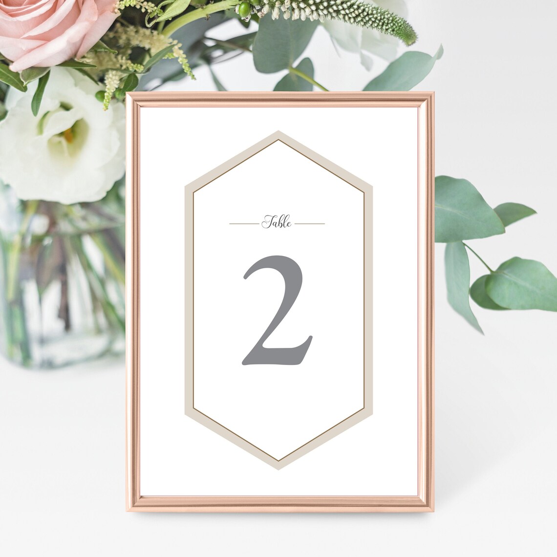 Printable Table Numbers Number for Table Table Decoration - Etsy