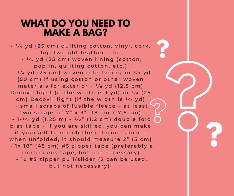 PDF Sewing Pattern - Mika - Essential Oil or Toilerty Bag With Elastic ...