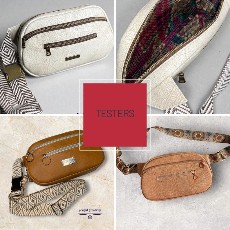 ARGO Pack Sewing Pattern, Fanny Pack, Waist Bag, Sling Bag - Instant ...