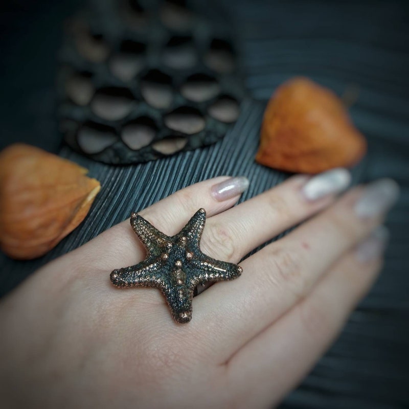 Starfish Ring - Etsy